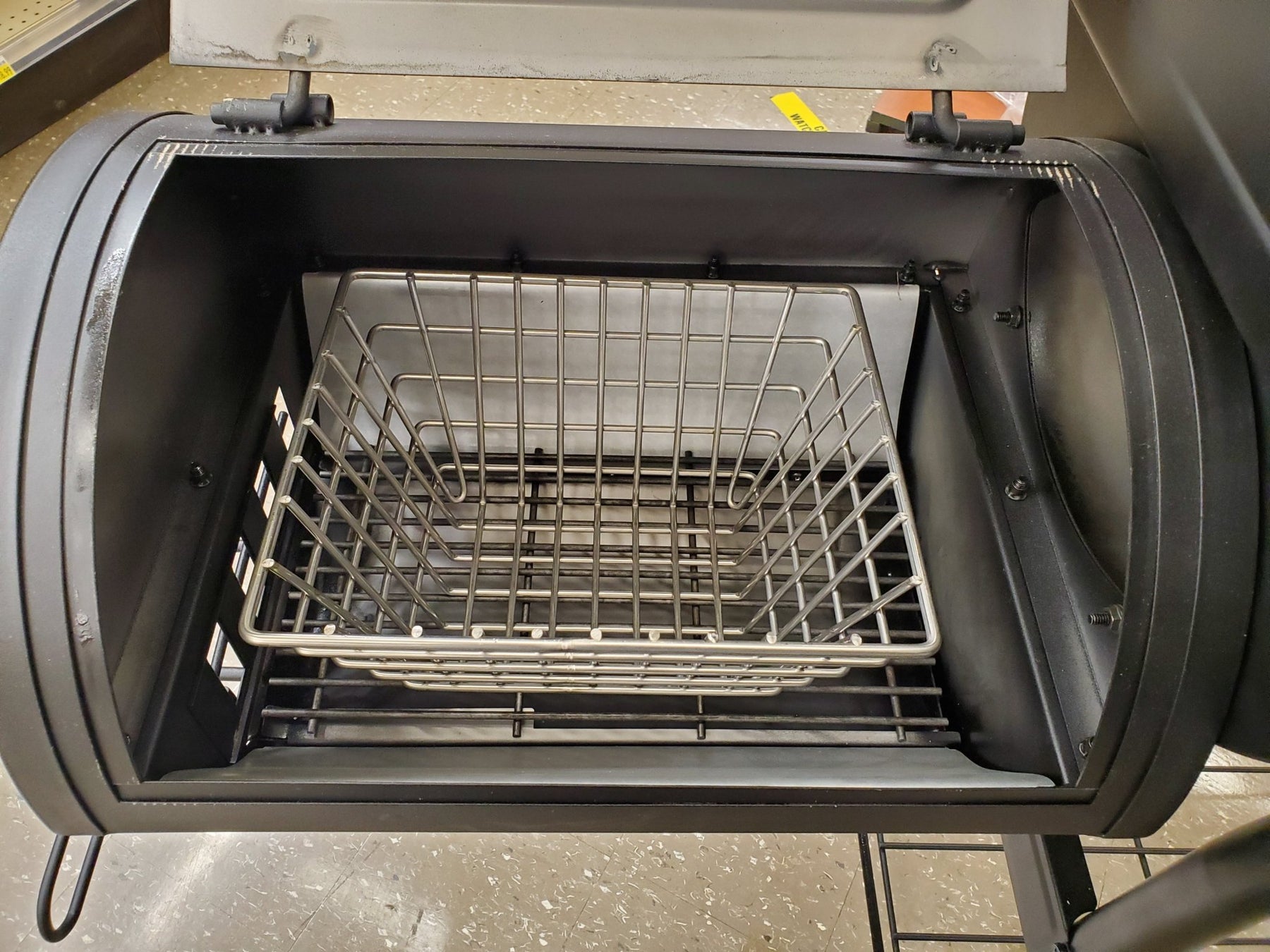 Stainless Steel Charcoal Basket For Offset Smokers – Hunsaker Smokers