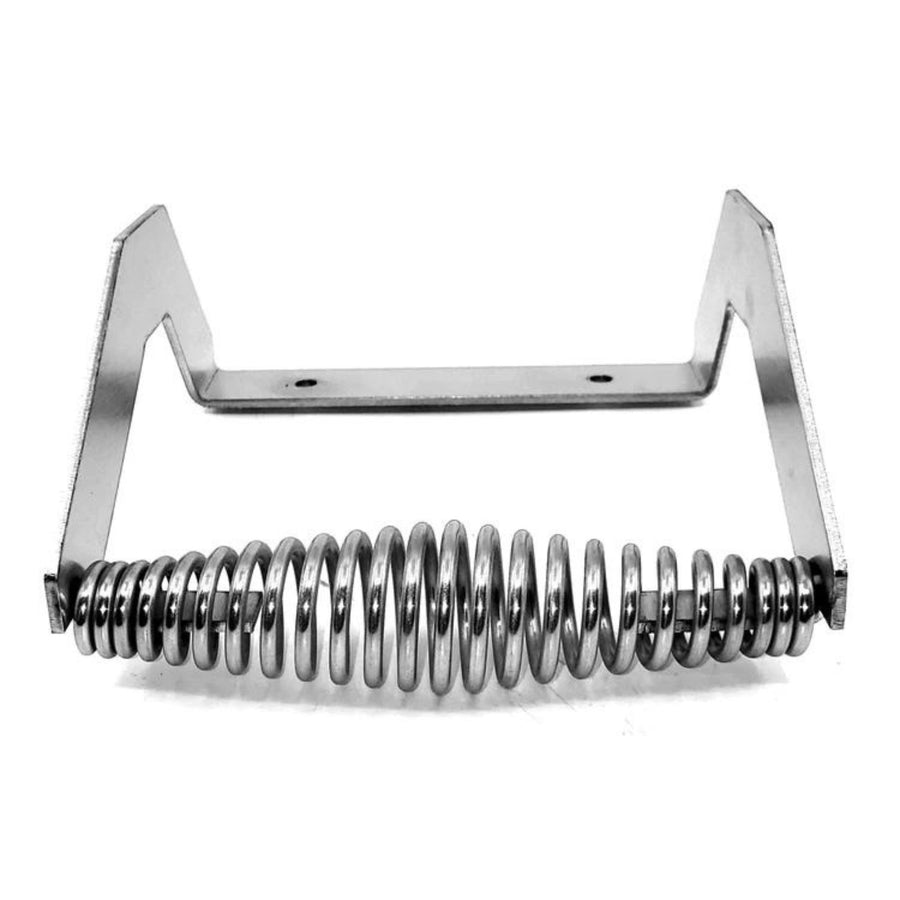 Drum smoker lid lift handle. Made with stainless steel. – Hunsaker Smokers