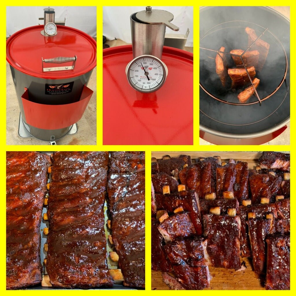 55 Gallon Drum Stainless Steel Rib Hanger with Hooks – Hunsaker Vortex ...